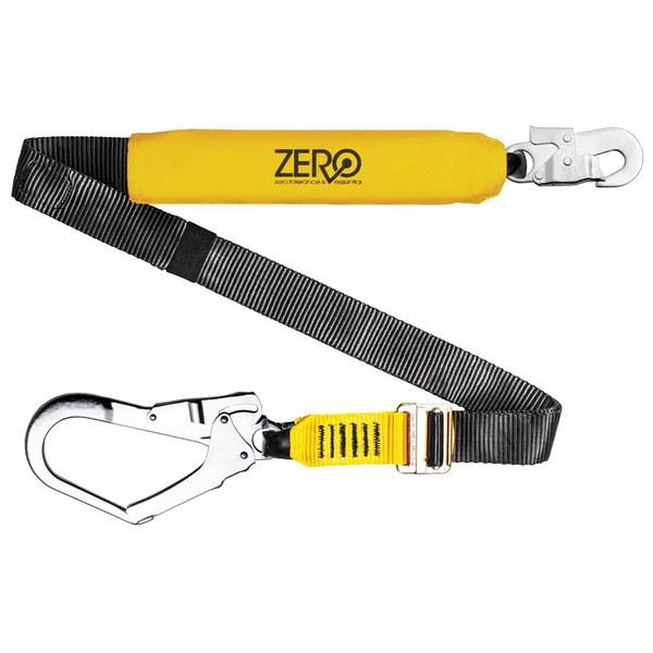 Trademate - Webbing Adjustable Lanyard with Snaphooks - BLS Ladders